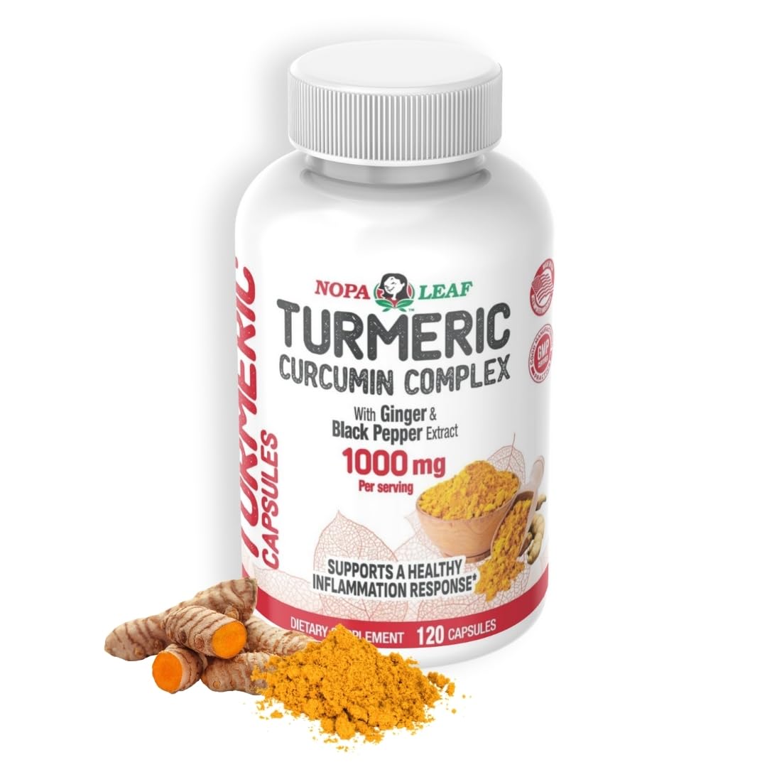 NOPA Leaf turmeric curcumin capsules