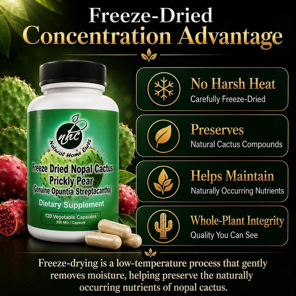 Nopal cactus supplement for digestive health