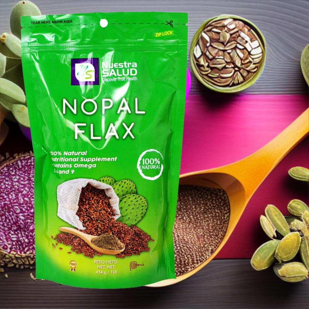 Nopal Flax Plus superfood powder
