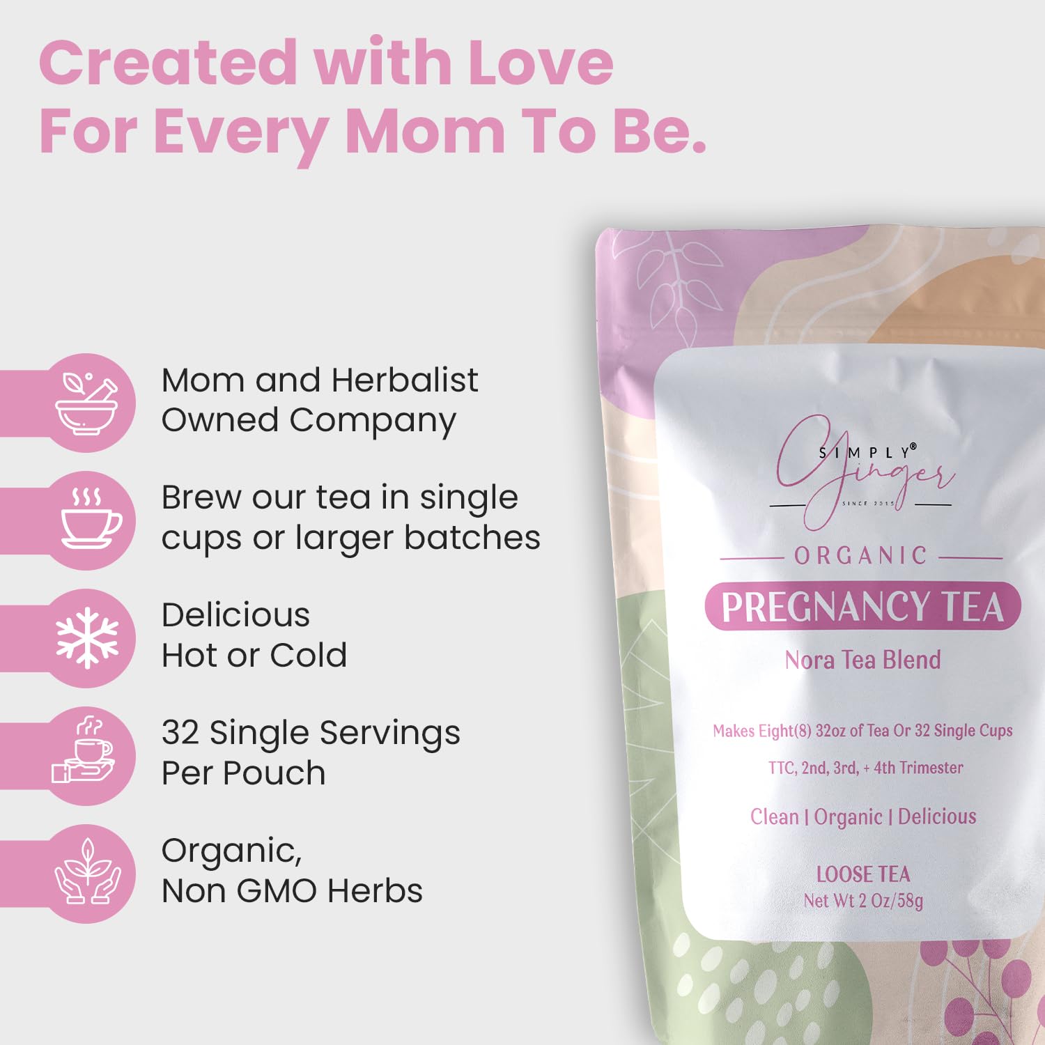 NORA tea for expecting mothers