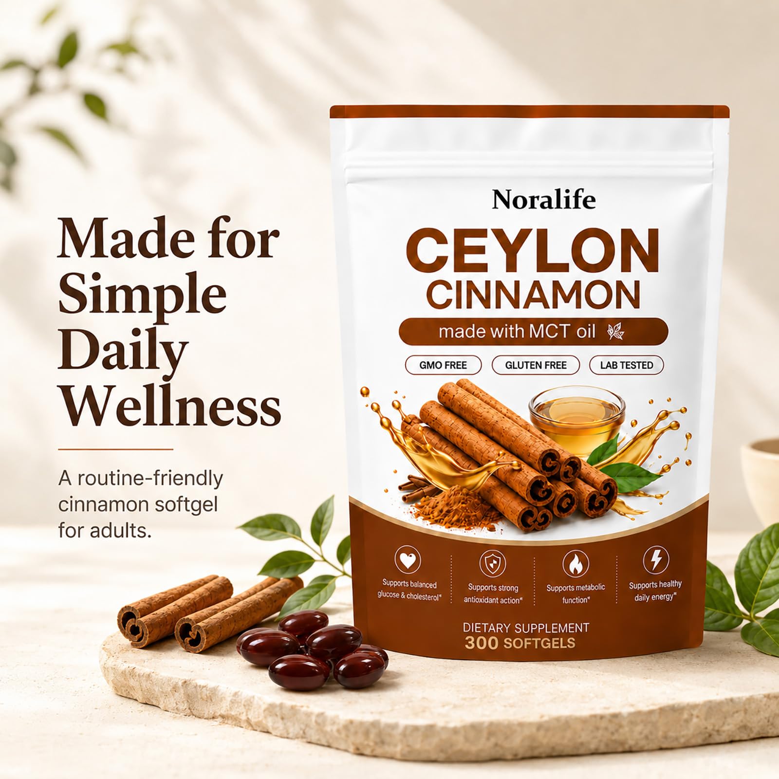 Noralife cinnamon for blood sugar balance