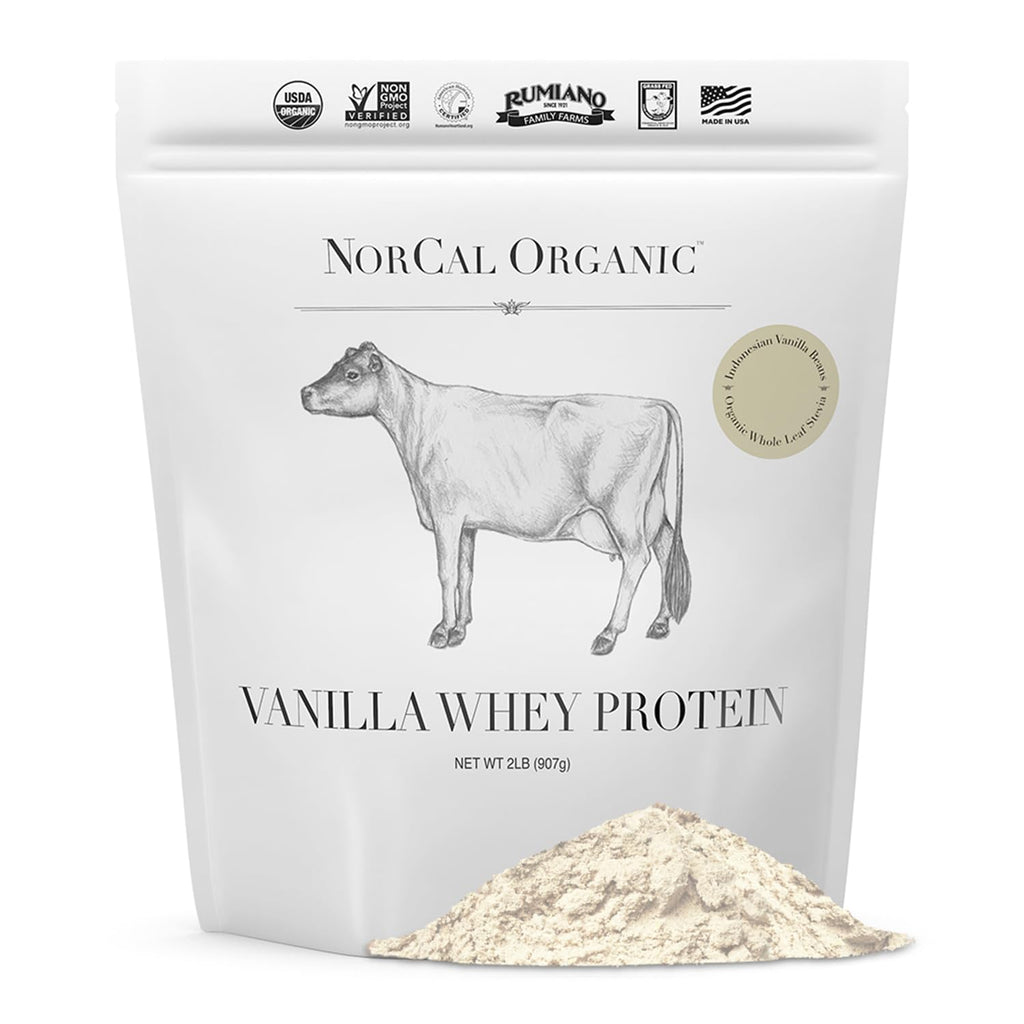 NorCal Organic whey protein powder