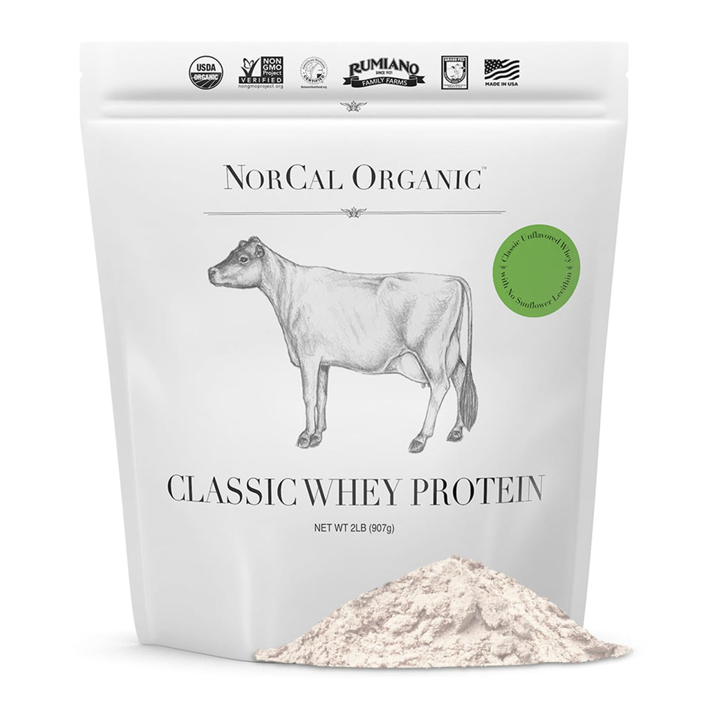 NorCal Organic whey protein unflavored