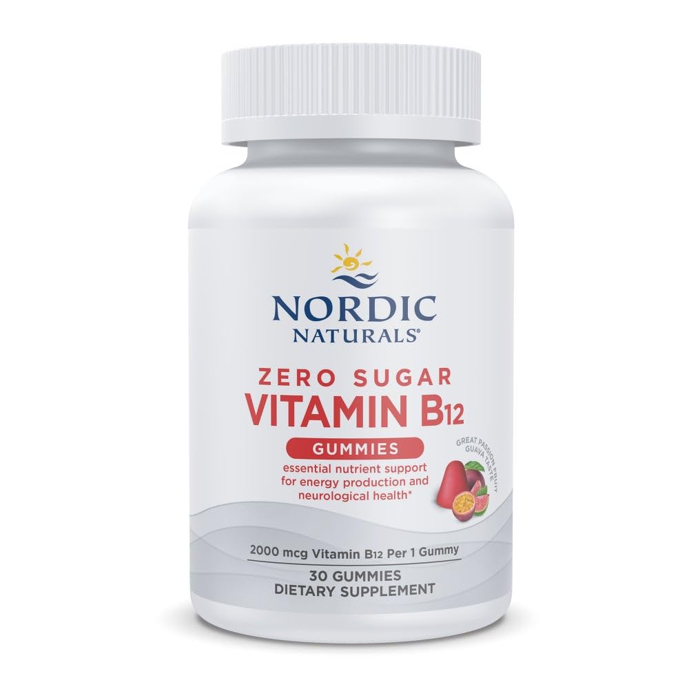 Nordic Naturals B12 gummies for energy