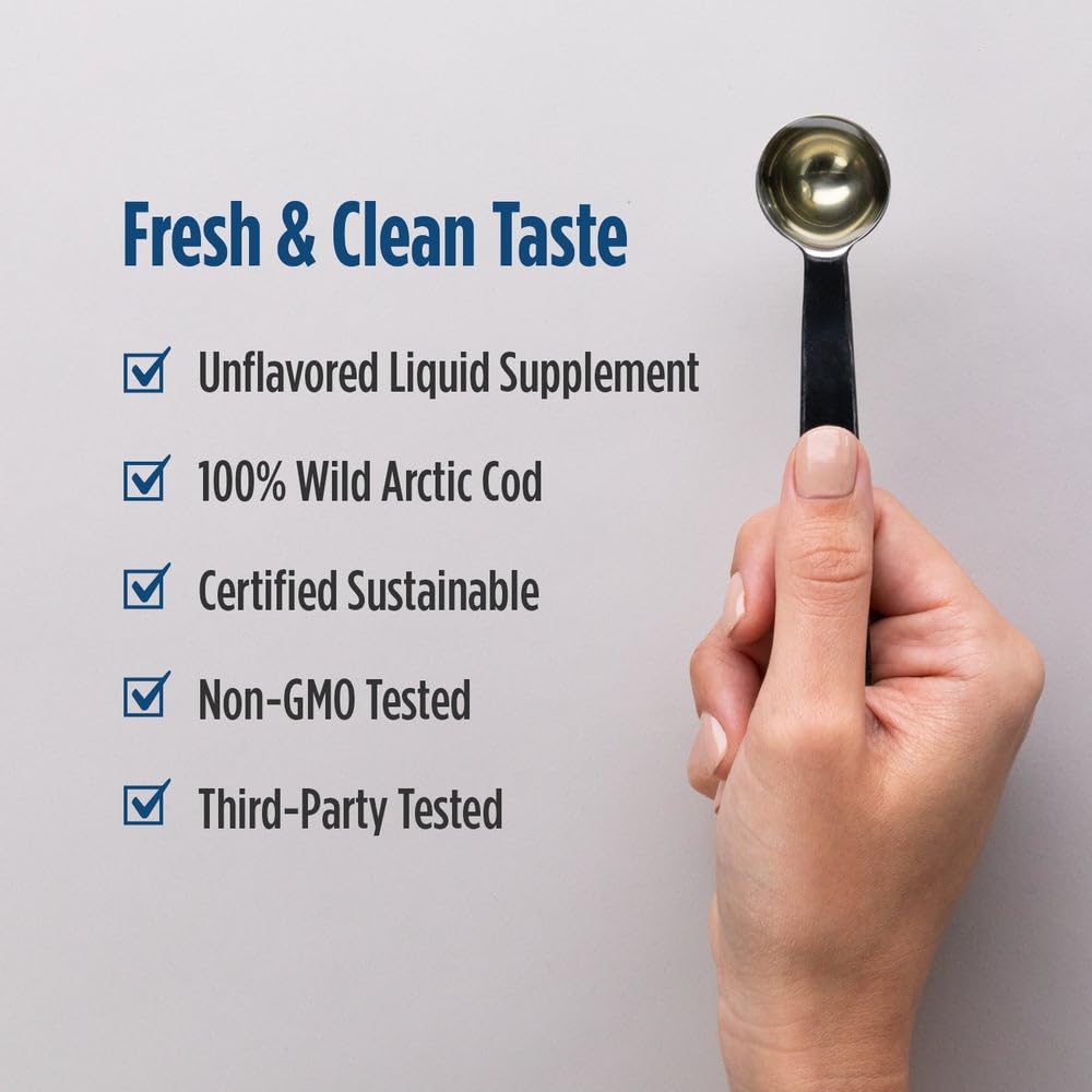 Nordic Naturals cod liver oil dosage