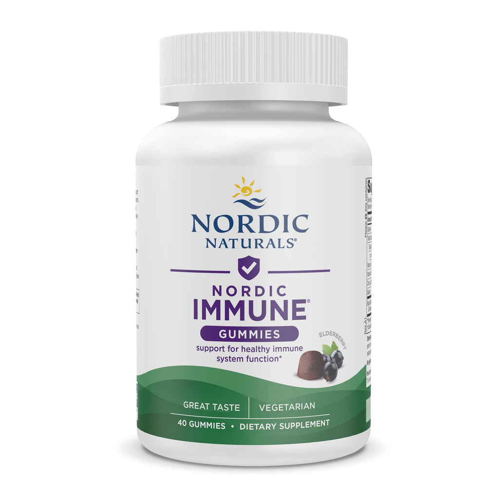 Nordic Naturals elderberry immune gummies