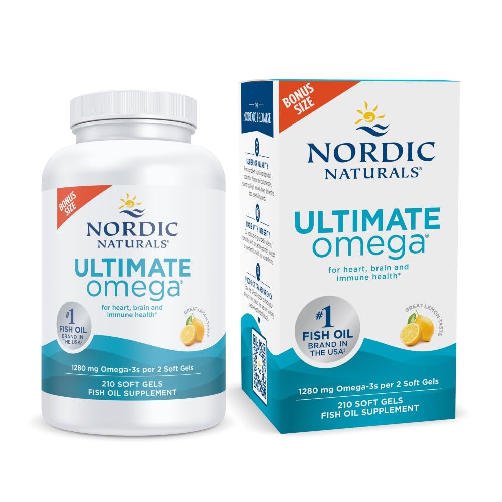 Nordic Naturals fish oil benefits