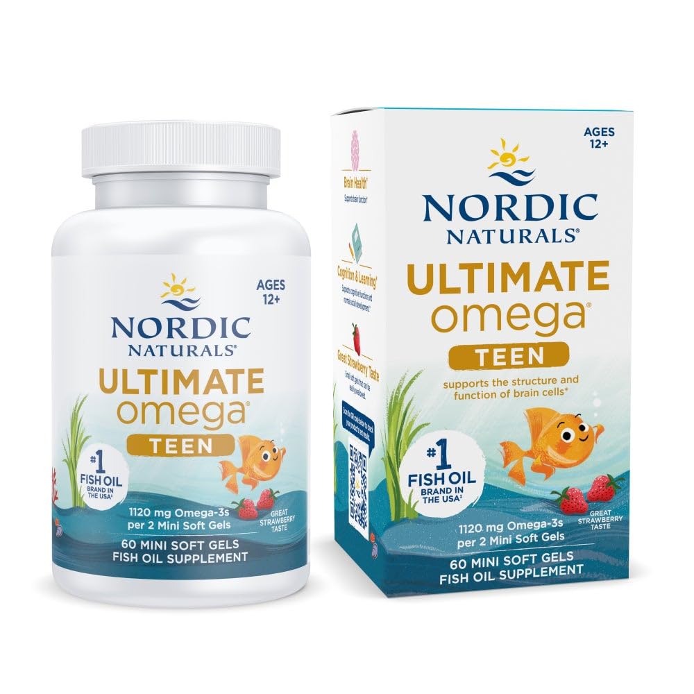 Nordic Naturals fish oil for teens