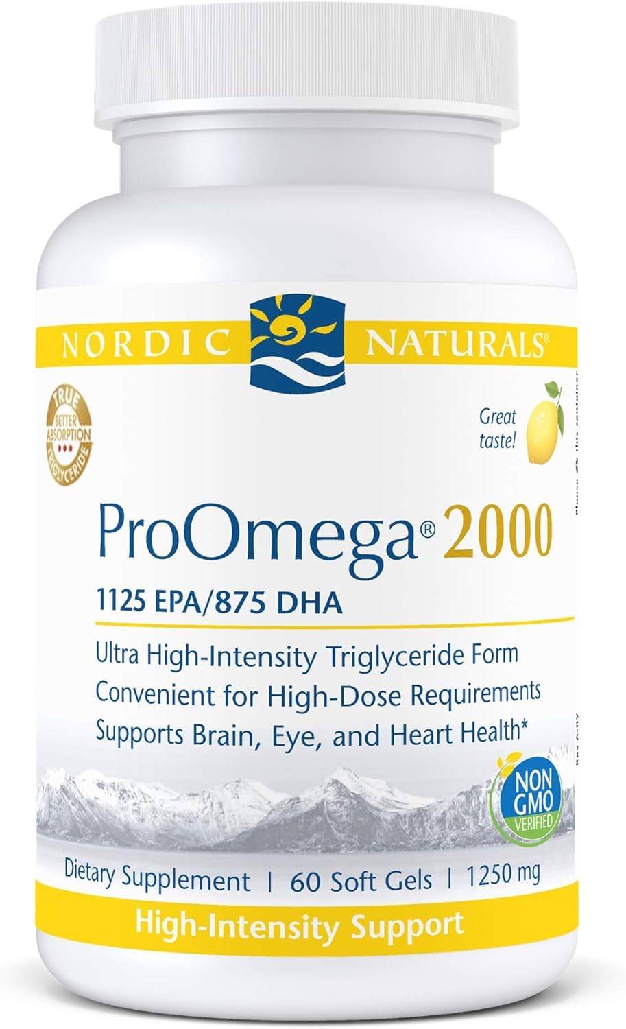 Nordic Naturals fish oil soft gels