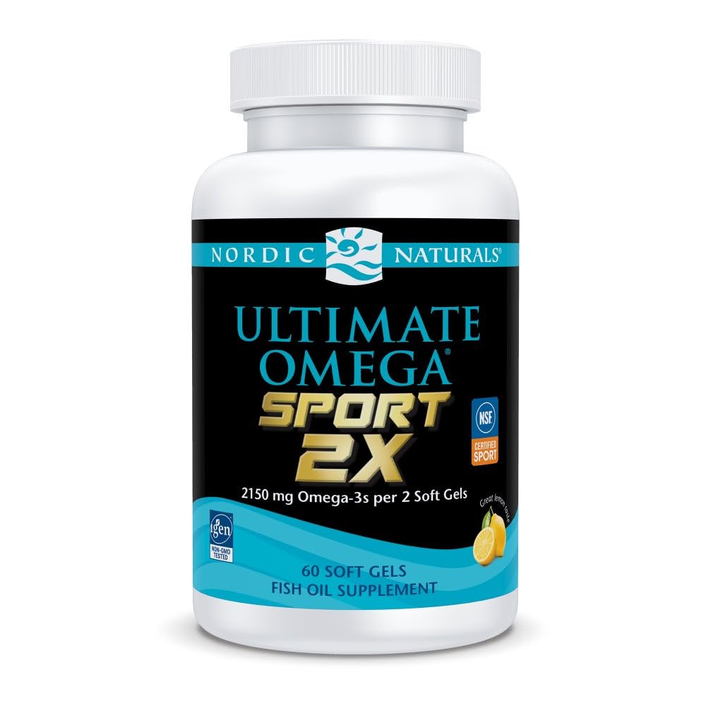 Nordic Naturals fish oil soft gels