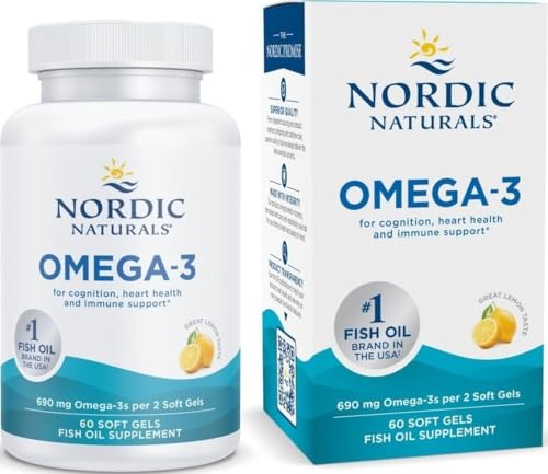Nordic Naturals fish oil softgels