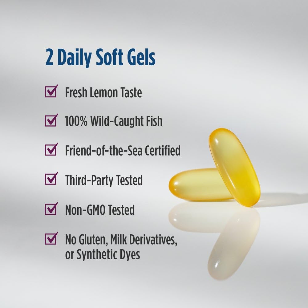 Nordic Naturals fish oil softgels