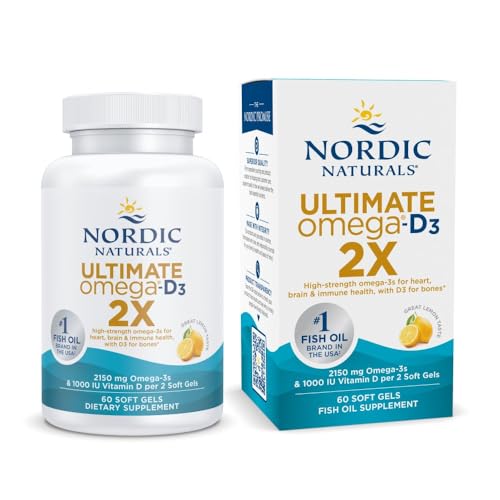 Nordic Naturals fish oil softgels