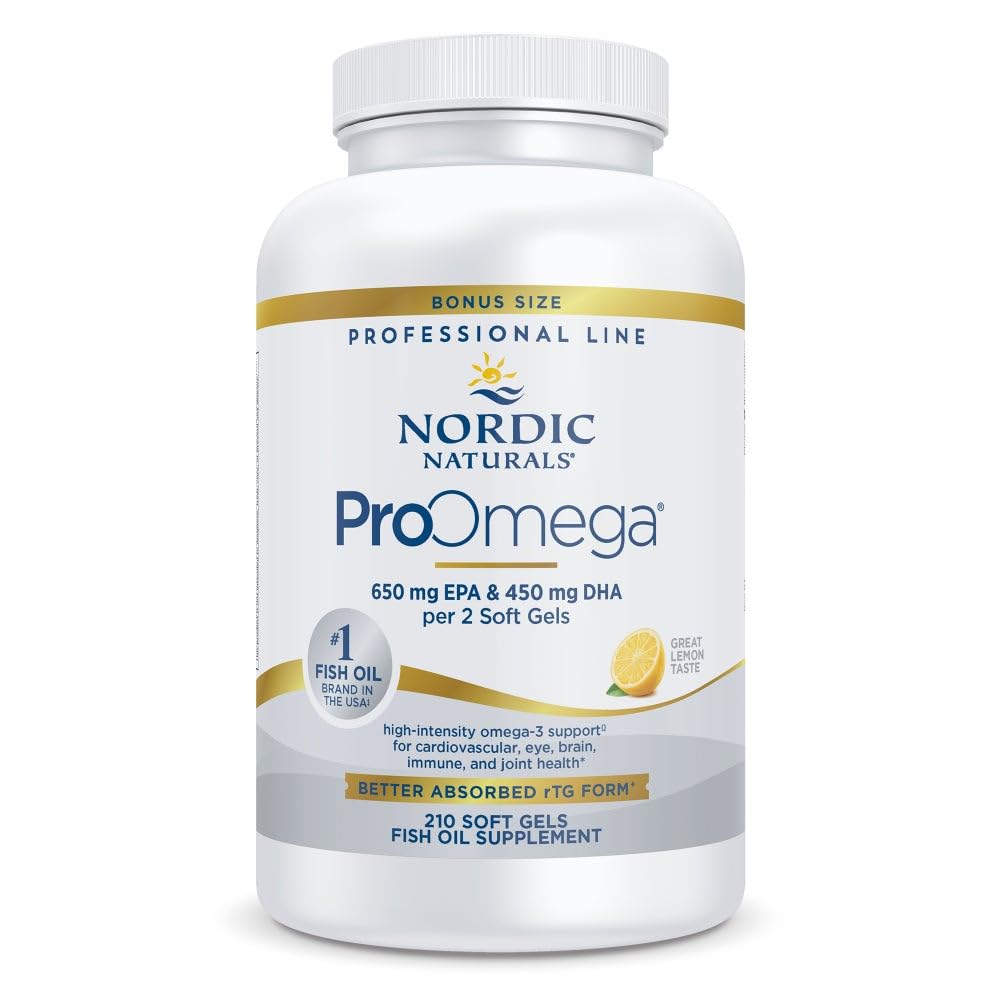 Nordic Naturals fish oil softgels