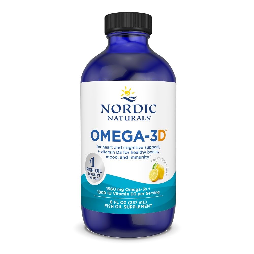Nordic Naturals Omega-3 liquid supplement