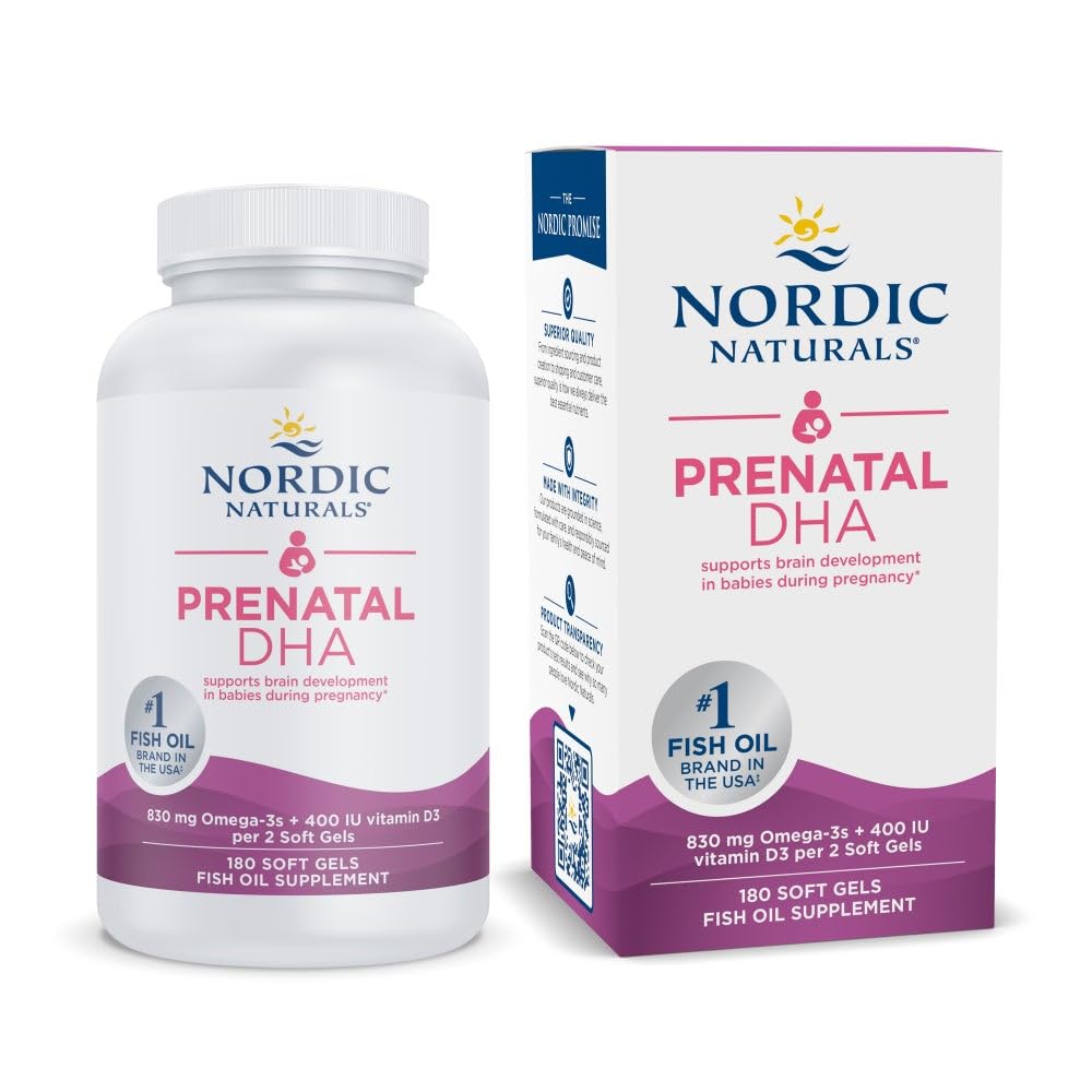 Nordic Naturals prenatal DHA soft gels