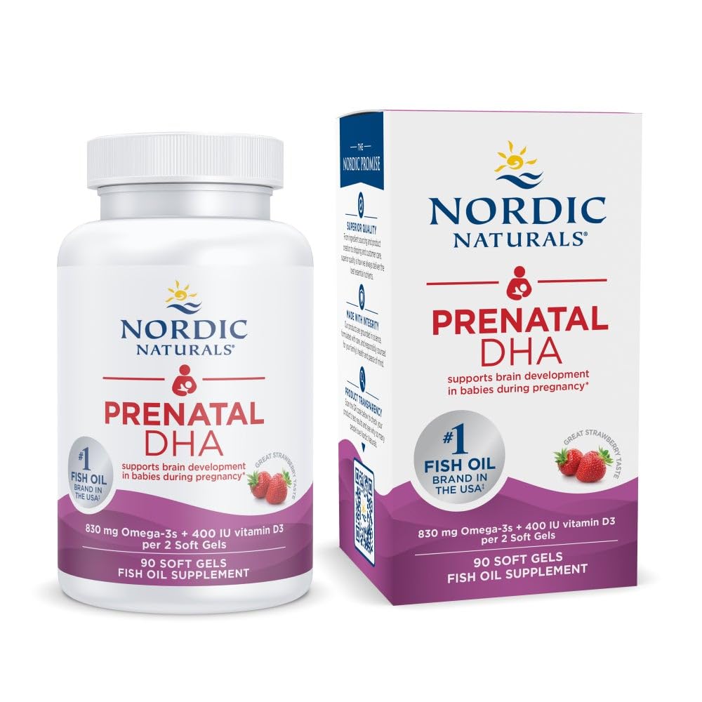 Nordic Naturals prenatal DHA soft gels
