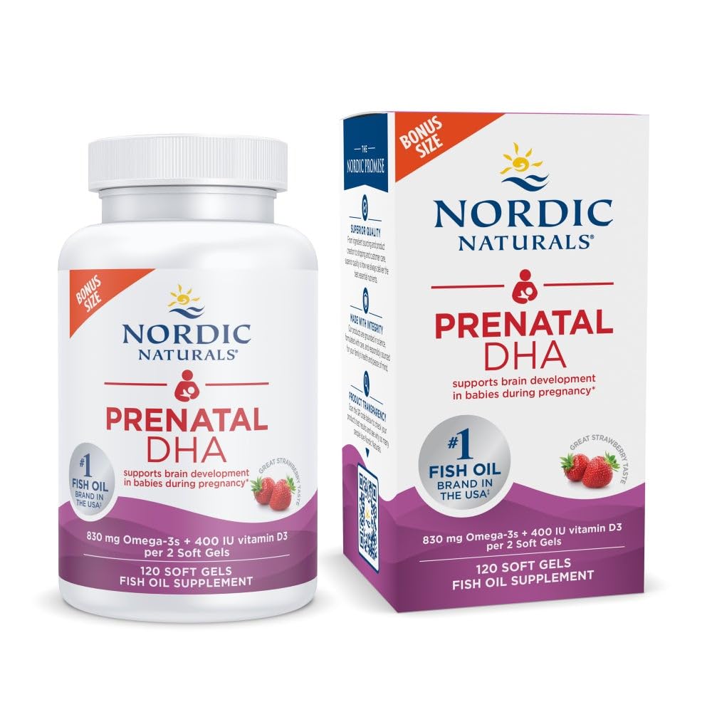 Nordic Naturals prenatal DHA softgels