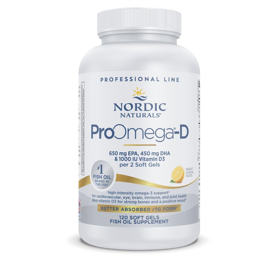 Nordic Naturals ProOmega-D fish oil benefits