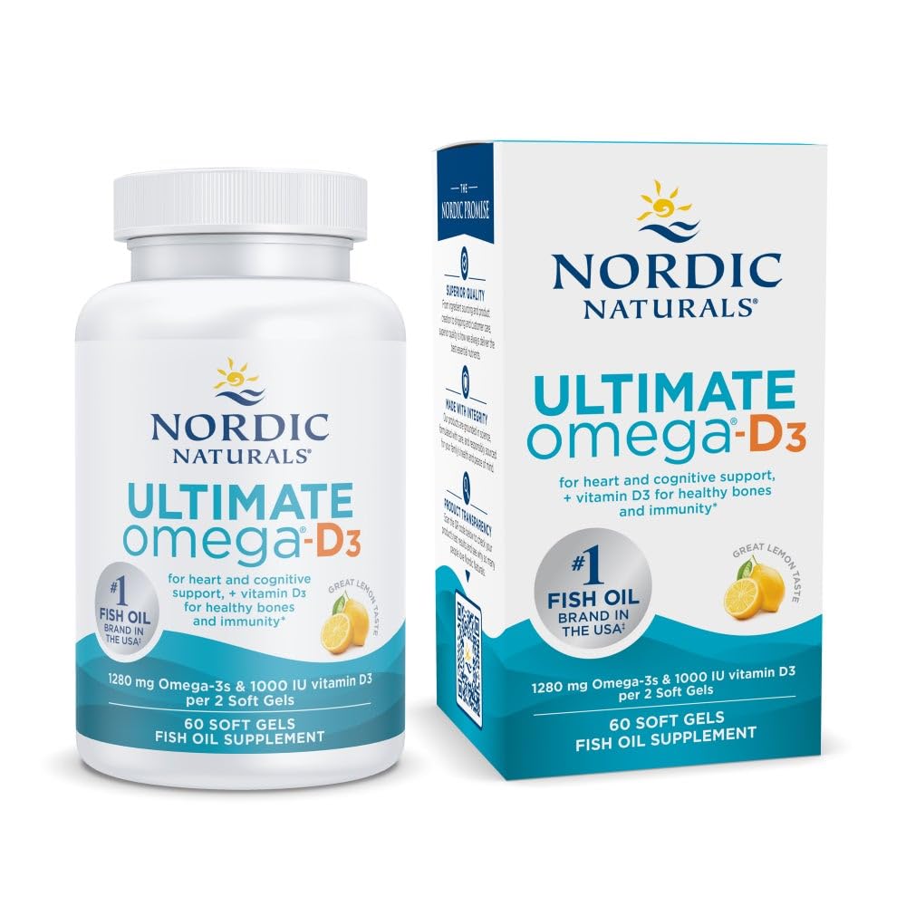 Nordic Naturals vitamin D softgels