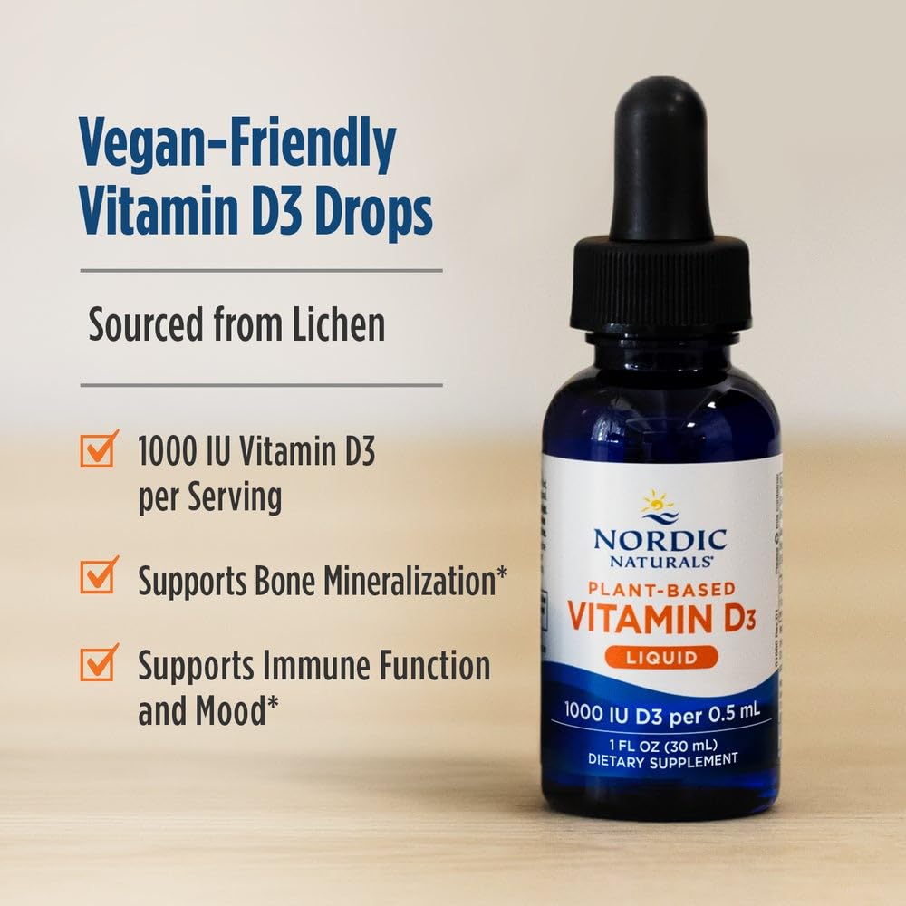 Nordic Naturals Vitamin D3 for bone health