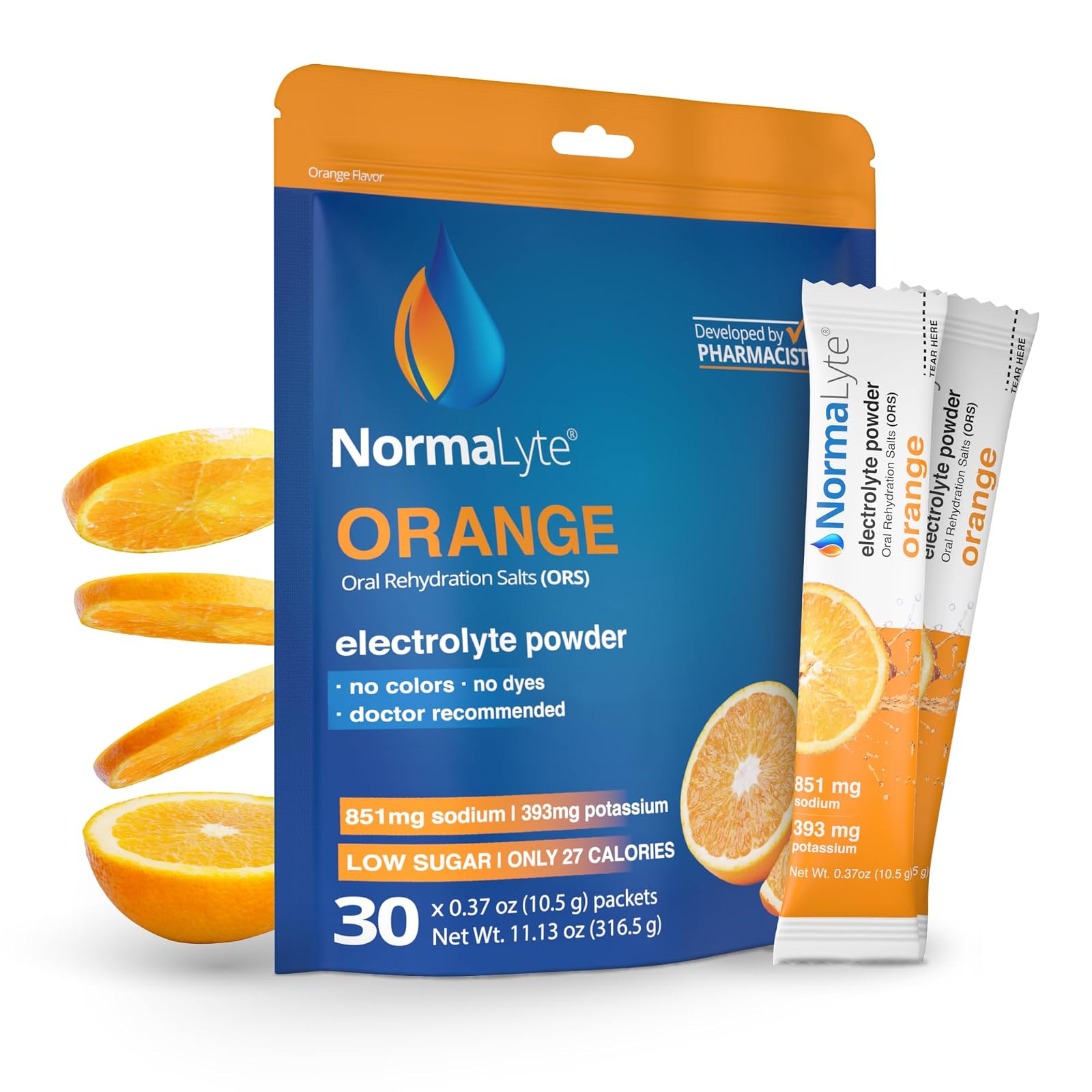 NormaLyte electrolyte powder for hydration