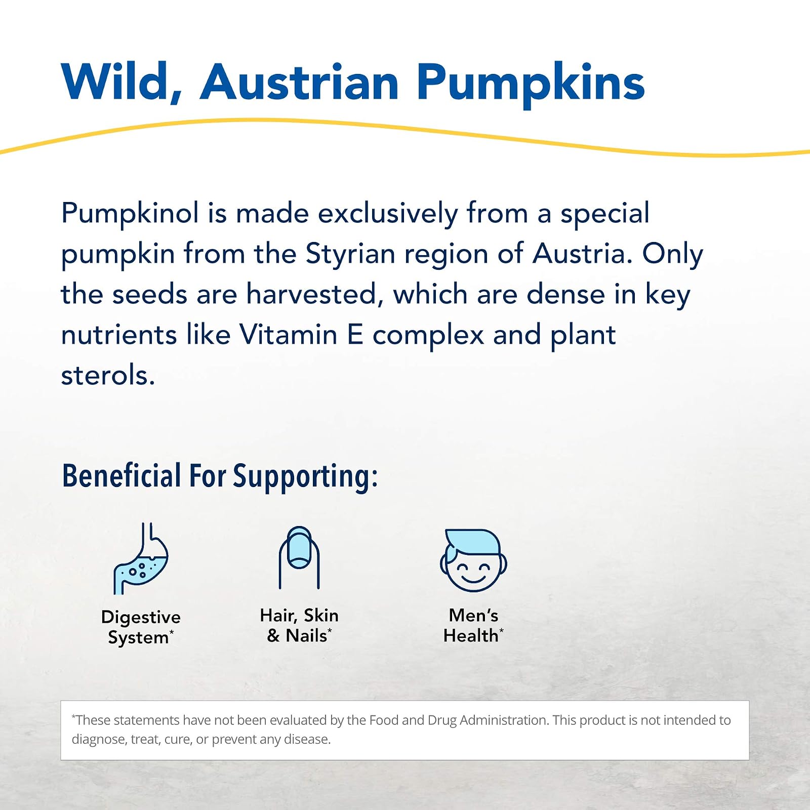 NORTH AMERICAN HERB & SPICE Pumpkinol benefits