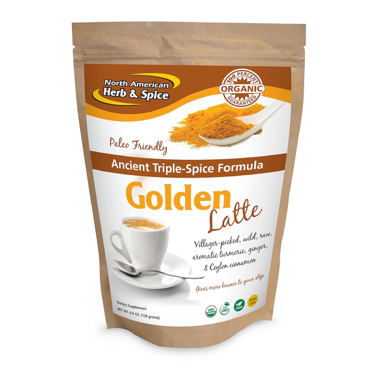 NORTH AMERICAN HERB & SPICE turmeric latte mix