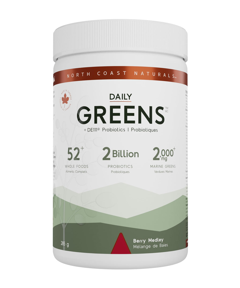 North Coast Naturals daily greens benefits