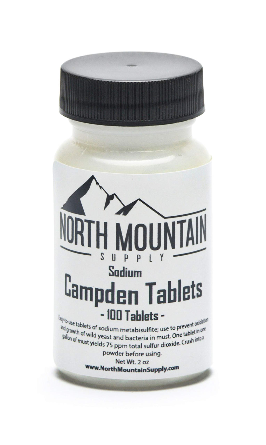 North Mountain Supply Campden tablets for supplements