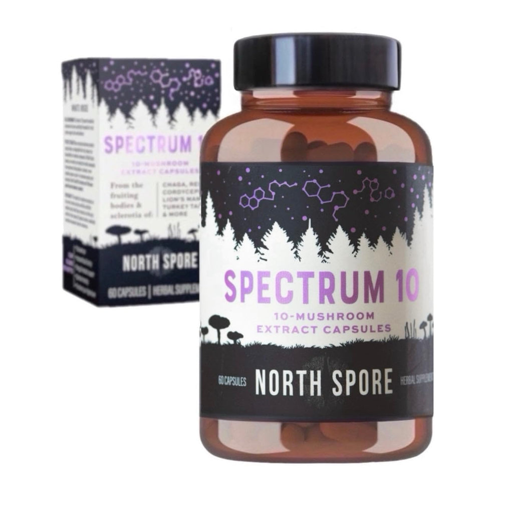 North Spore mushroom extract capsules
