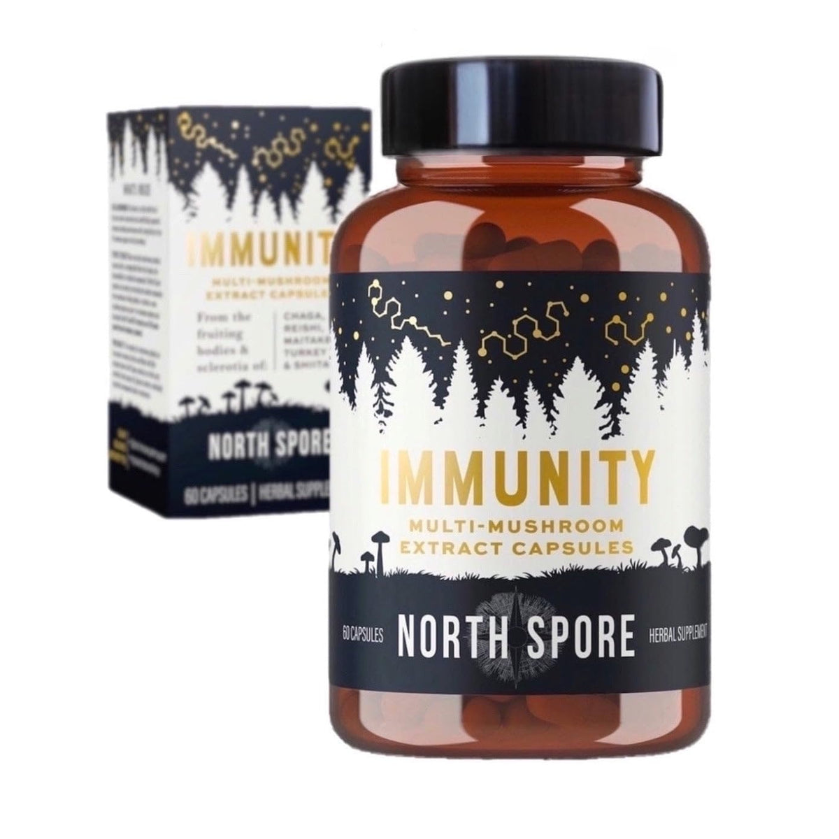 North Spore mushroom immunity support