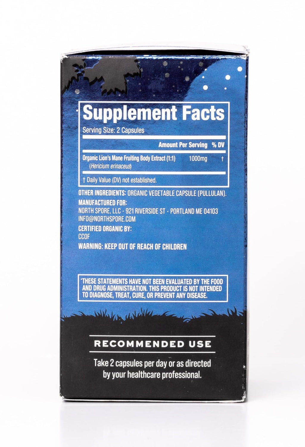 North Spore mushroom supplement benefits