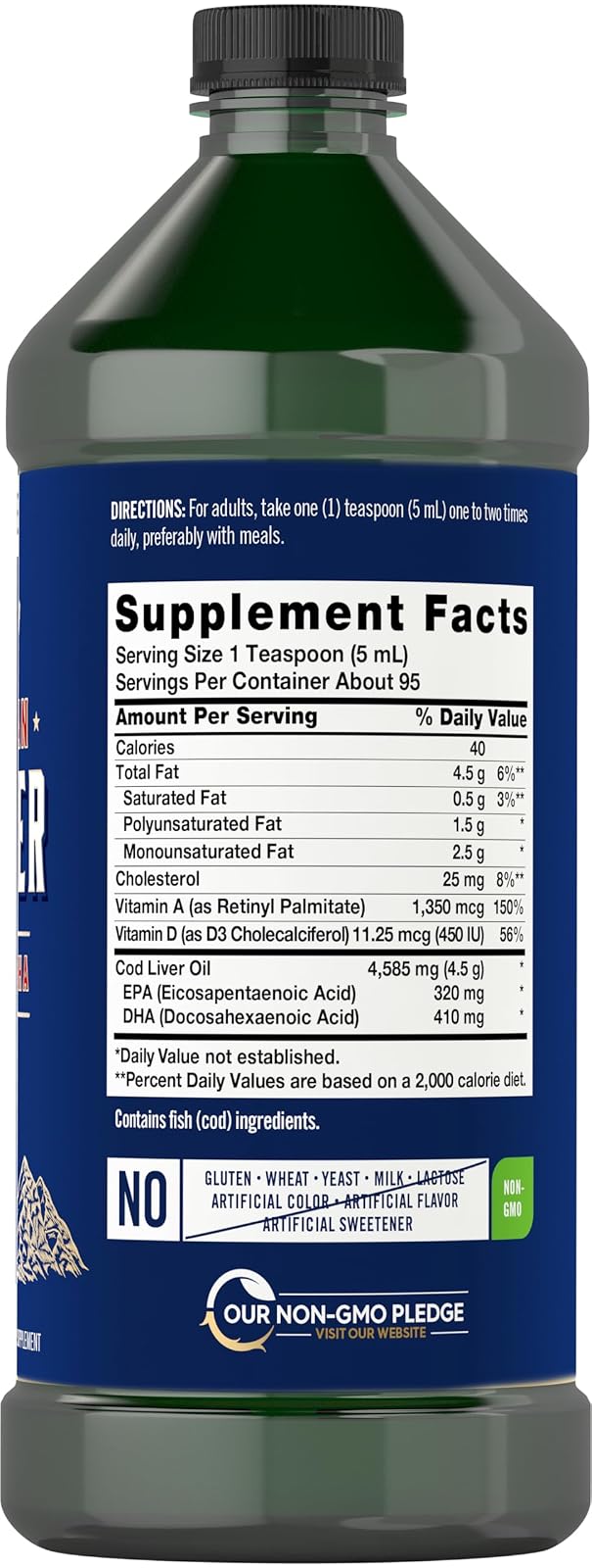 Norwegian cod liver oil for health