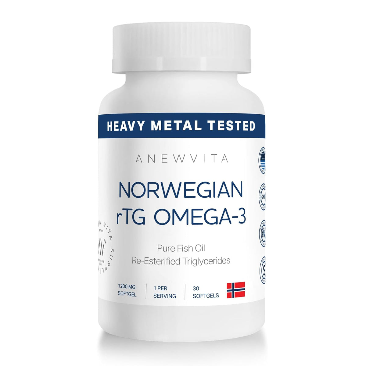 Norwegian fish oil softgels benefits
