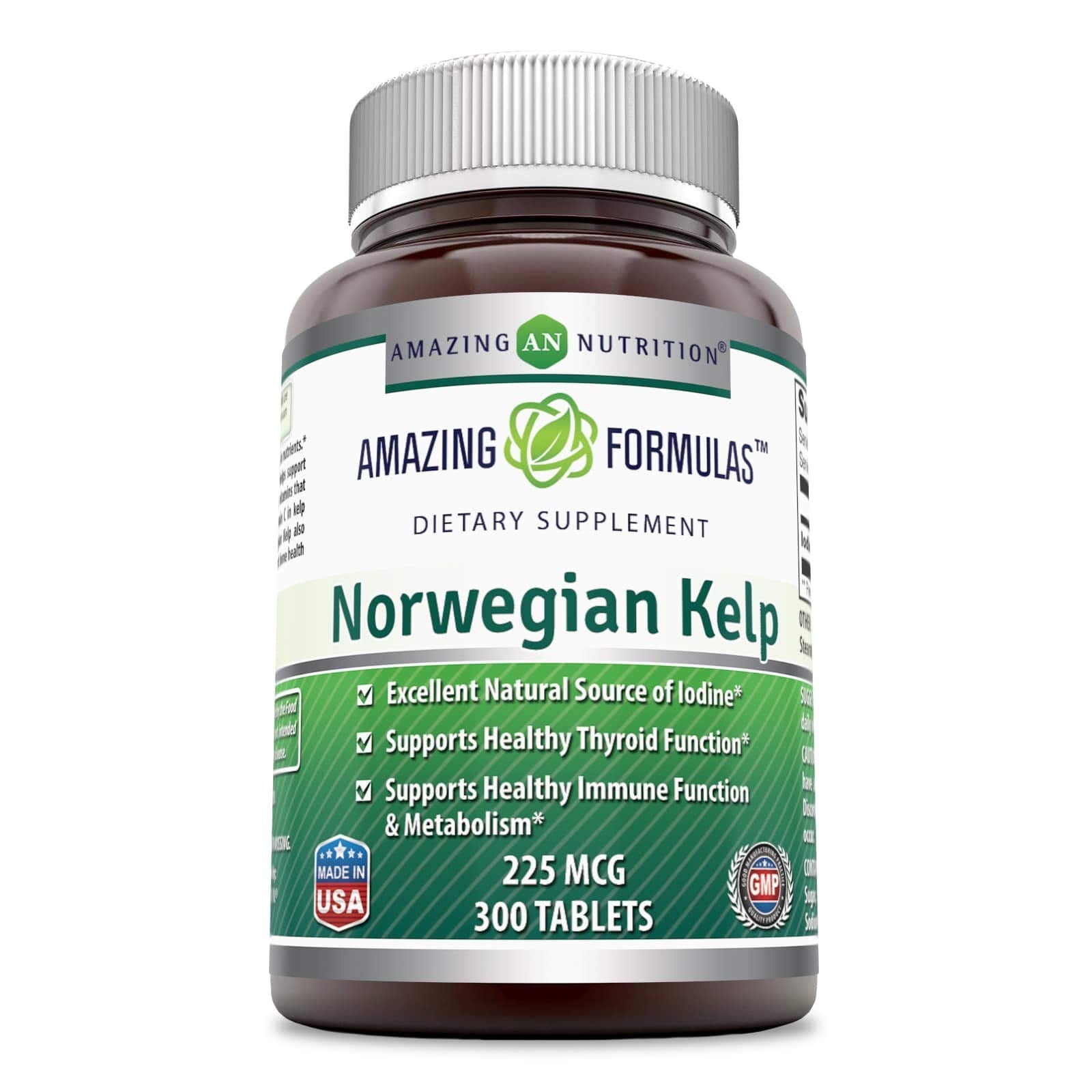 Norwegian kelp iodine supplement