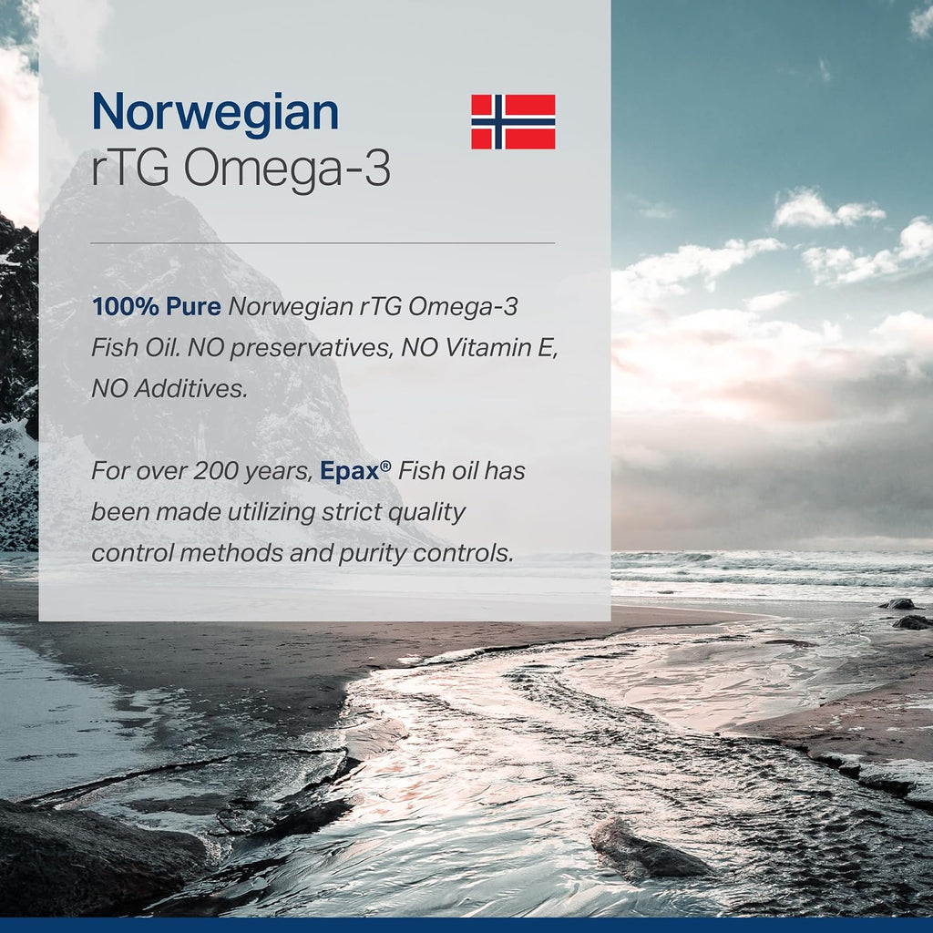 Norwegian rTG omega 3 for brain support