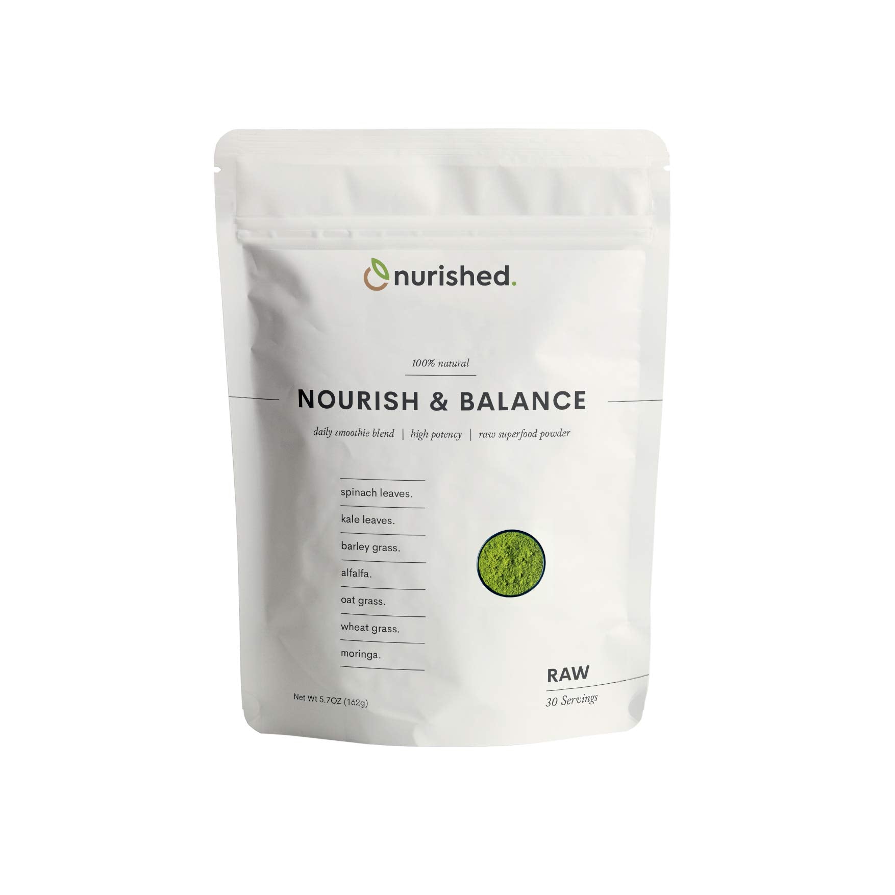 Nourish & Balance superfood greens powder
