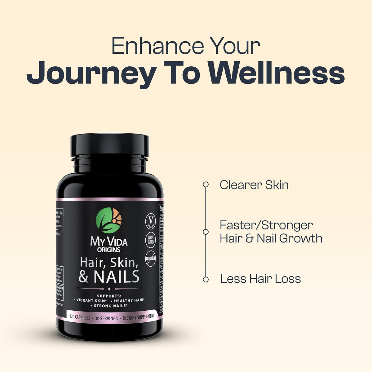 nourish nails with My Vida Origins