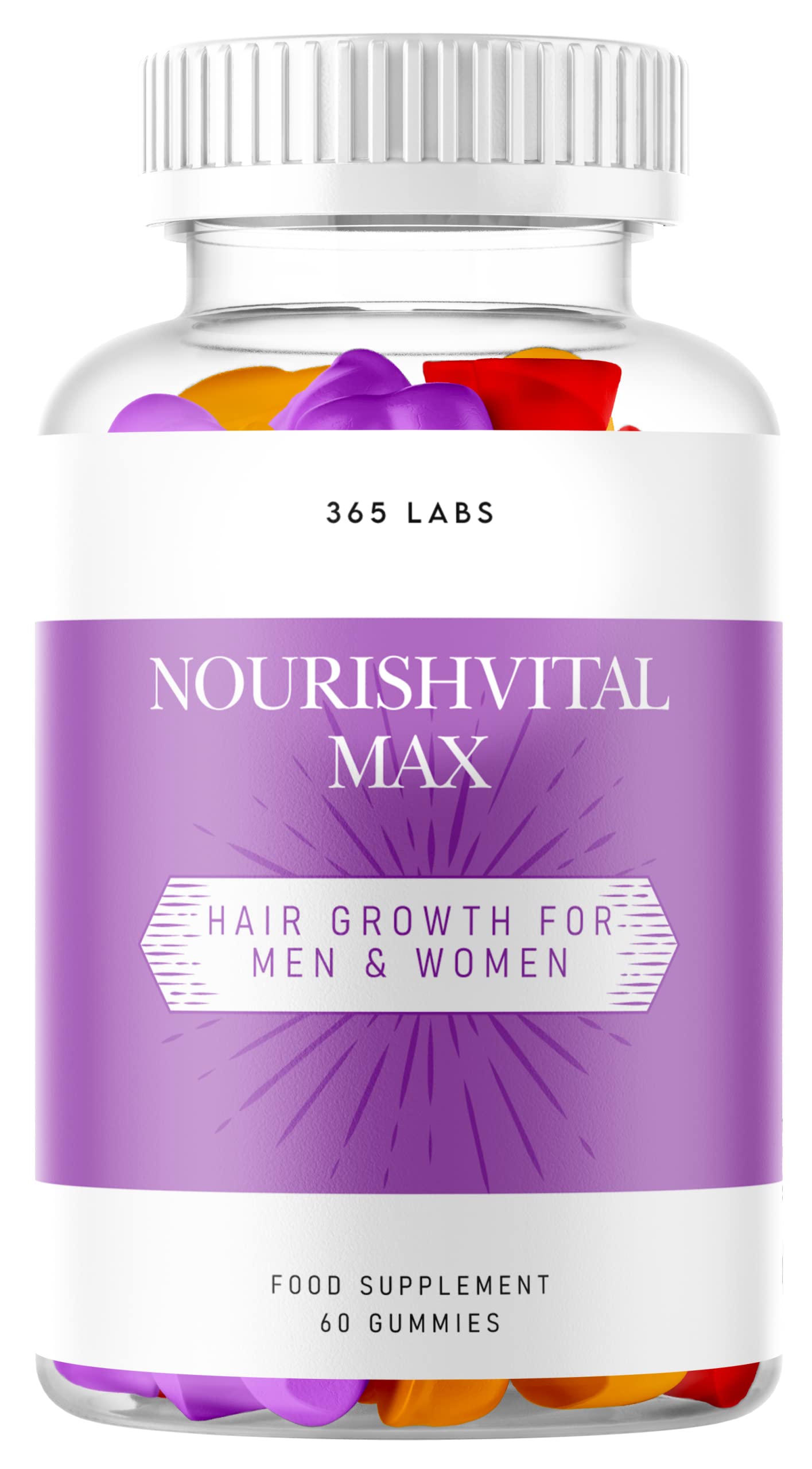 NourishaVital hair growth gummies benefits