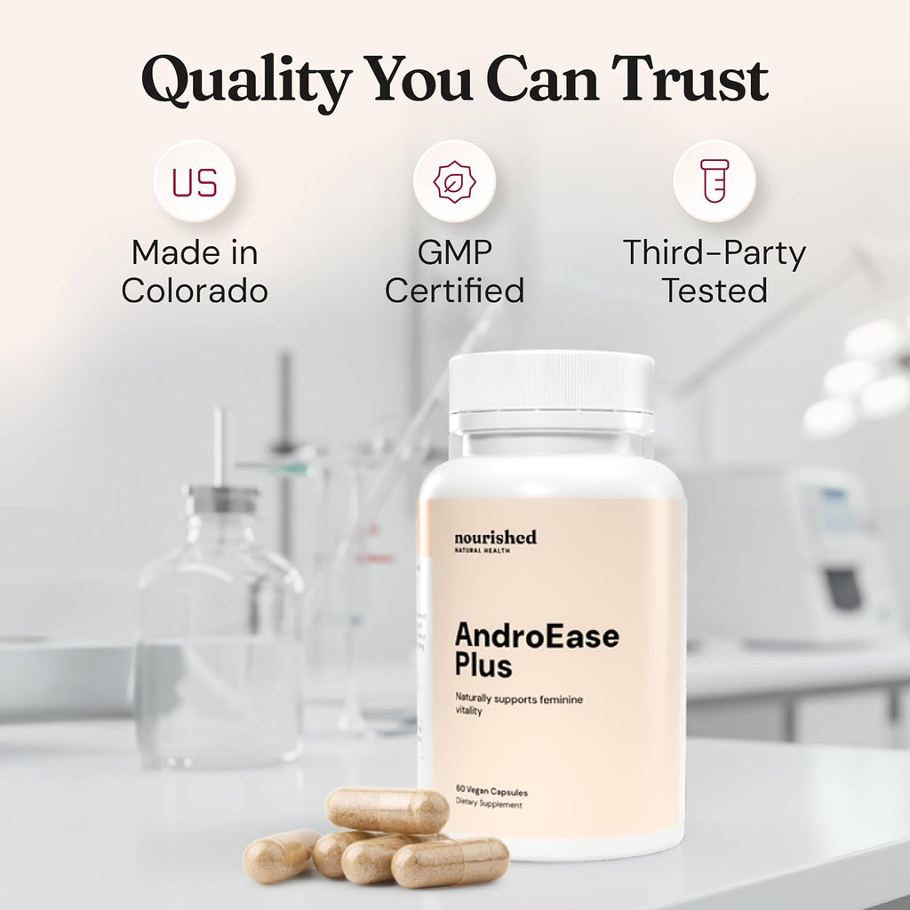 Nourished AndroEase Plus energy support formula