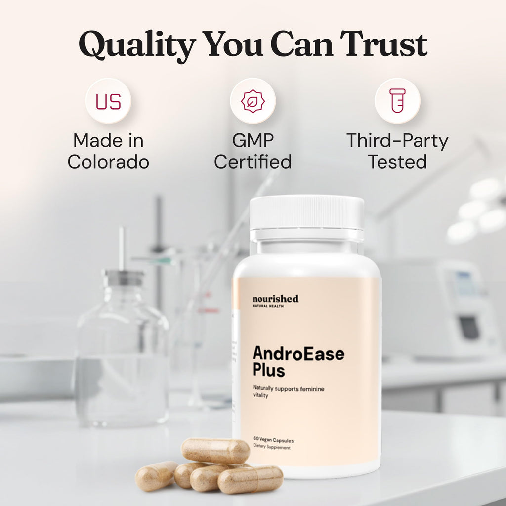Nourished AndroEase Plus for facial hair