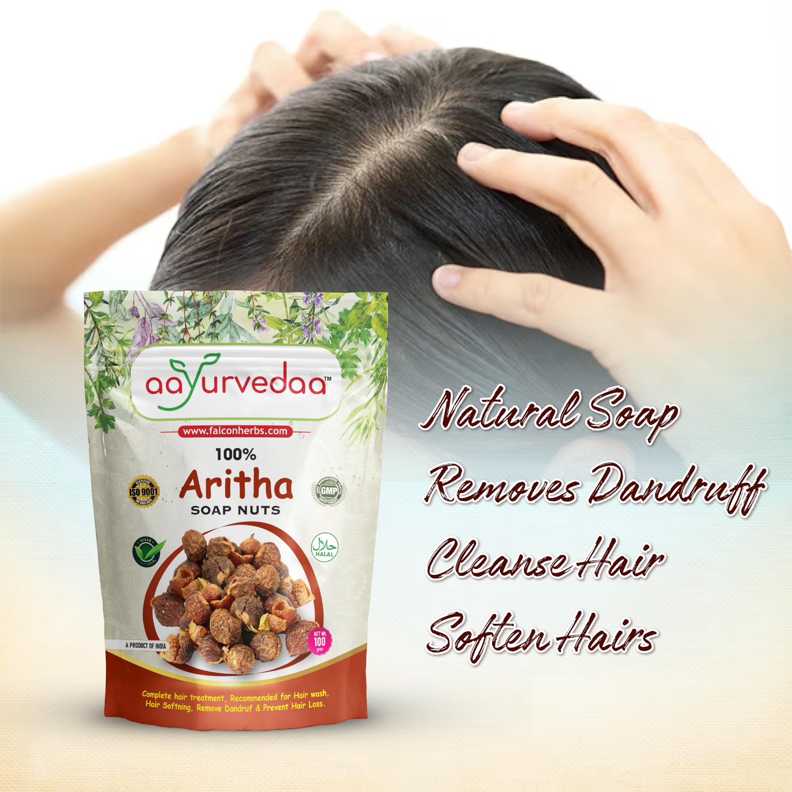nourishing Aritha soap nut treatment