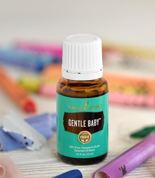 nourishing baby oil blend with herbs