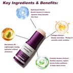 Nourishing balm stick with calcium benefits