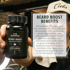 Nourishing biotin for thicker beards