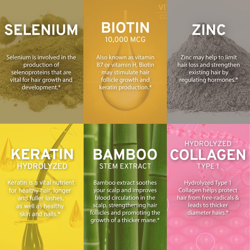 nourishing biotin for thicker hair
