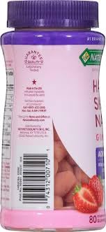 Nourishing biotin gummies for nails