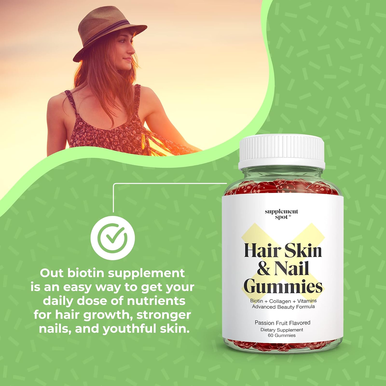 nourishing biotin gummies for skin