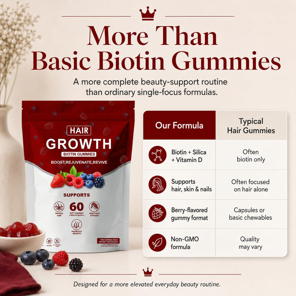 nourishing biotin gummies for women